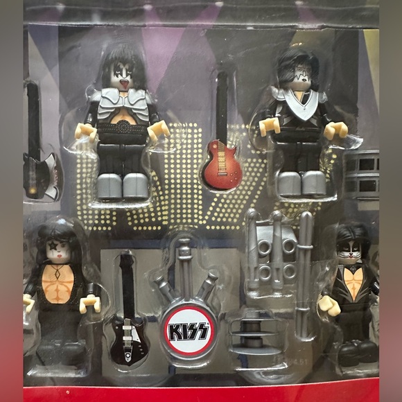 K’Nex | Toys | Nwt Kiss Lego Style Mini Figures | Poshmark